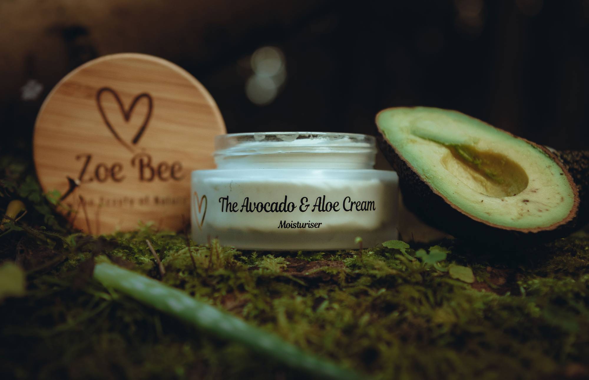 Avocado & Aloe Cream | Aloe Vera, Avocado Vegan Skincare – Zoe Bee Beauty