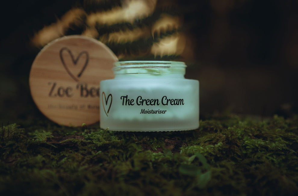 Green Cream | Vegan Skincare Cream – Zoe Bee Beauty